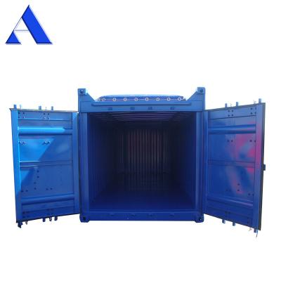 中国 10ft DNV 2.7-1 タンパウリンカバー付きオフショアオープントップコンテナ オフショア石油・ガスプラットフォーム要件を満たす 販売のため