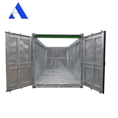 China Corten-A 20ft DNV 2.7-1 Container offshore de carga seca de topo aberto padrão com certificado BV DNV Capacidade 31cbm à venda