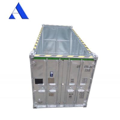 China Corten-A 20ft DNV 2.7-1 Container offshore de carga seca de topo aberto padrão com certificado BV DNV Capacidade 31cbm à venda