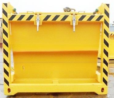 Cina 1115KGS Tare Massa Offshore Cutting Mud Skip BV Container chiuso certificato per la perforazione -20 C Design DNV 2.7-1 Standard in vendita
