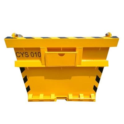 Cina 13ft DNV 2.7-1 Standard Steel Container Boat Offshore Drilling Waste Skip BV Lunghezza certificata 13ft Angolo di sollevamento 45C in vendita