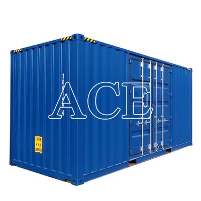 China Container de embarque de 20 pés de altura com porta lateral aberta Dimensões externas 6.058 x 2.438 x 2.896 M à venda
