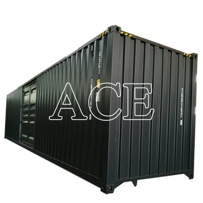 Cina 67.7cbm Capacità 40ft Cubo alto Container di spedizione a lato aperto con 4 porte laterali 12192 x 2438 x 2896 mm Dimensioni esterne in vendita