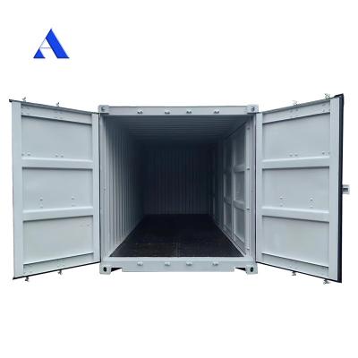 Cina 67.7cbm Capacità 40ft Cubo alto Container di spedizione a lato aperto con 4 porte laterali 12192 x 2438 x 2896 mm Dimensioni esterne in vendita