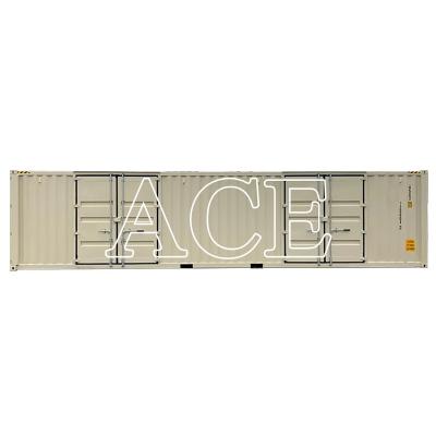 Cina Contenitore da trasporto a 40 piedi di altezza, cubo a lato aperto, con dimensioni esterne e caratteristiche personalizzabili di 12192 x 2438 x 2896 mm in vendita