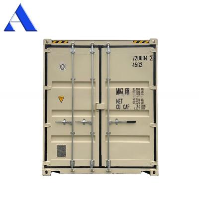 China Contêiner de transporte de lado aberto de 40 pés de altura com 12192 x 2438 x 2896 mm Dimensões externas e características personalizáveis à venda