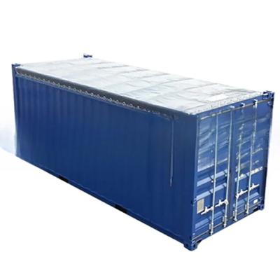 Cina 33.2 CBM Capacità 20 ft Soft Type Open Top Container con Tarpaulin Cover Top carico e spedizione in vendita
