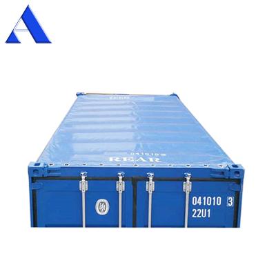 Cina 33.2 CBM Capacità 20 ft Soft Type Open Top Container con Tarpaulin Cover Top carico e spedizione in vendita