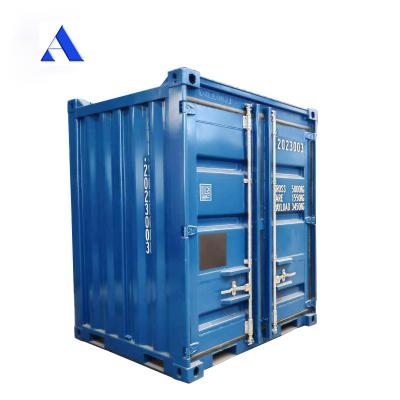 Cina DNV 2.7-1 Contenitore secco offshore standard da 6 piedi con metallo sul ponte centrale e materiale corten colore opzionale/logo in vendita