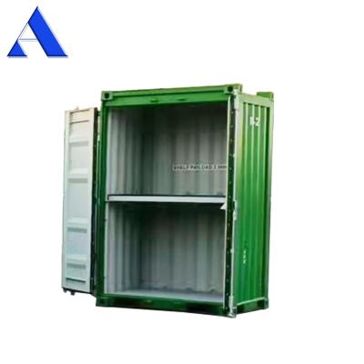 Cina DNV 2.7-1 Contenitore secco offshore standard da 6 piedi con metallo sul ponte centrale e materiale corten colore opzionale/logo in vendita