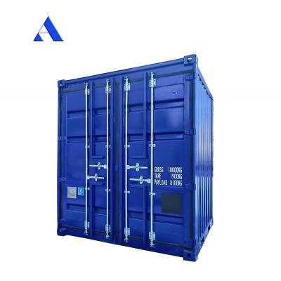 中国 ISO 10855 標準 8 フィート ミニ 収納 箱 容器 外部 寸法 2438 x 2438 x 2896 mm 8100 kg 便乗 販売のため