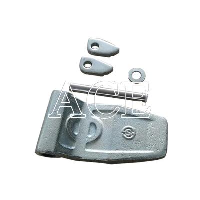China Forged ISO Shipping Container Door Hinge for Hot Dip Galvanized Dry Cargo Container Parts and Accessories for sale