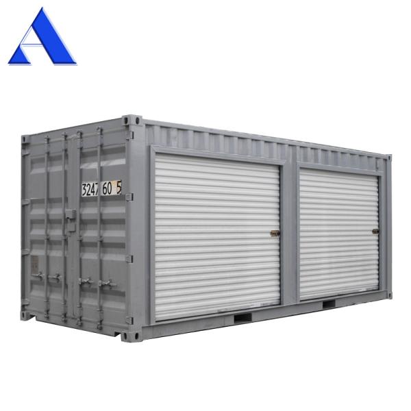 Secure Roller Shutter Side Door Open Pop Up Mobile Shipping 20ft Movable Portable Self Storage for Shipping Containers