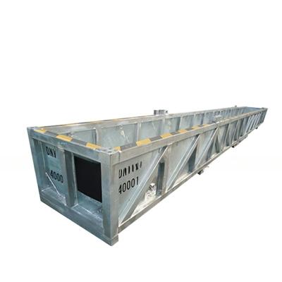 Cina 27ft 33ft 39ft 46ft 76ft DNV2.7-1 Standard Offshore Cargo Basket Dimensioni esterne l x W x H 8230 x 1220 x 1304mm in vendita