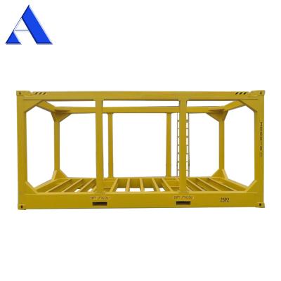 Cina Pavimento in acciaio DNV 2.7-1 20ft cubo alto telaio di sollevamento offshore Capacità 30.8 CBM Perforazione di gas e petrolio in vendita
