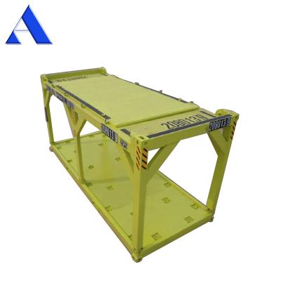 Cina Pavimento in acciaio DNV 2.7-1 20ft cubo alto telaio di sollevamento offshore Capacità 30.8 CBM Perforazione di gas e petrolio in vendita