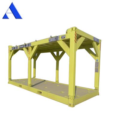 Cina Pavimento in acciaio DNV 2.7-1 20ft cubo alto telaio di sollevamento offshore Capacità 30.8 CBM Perforazione di gas e petrolio in vendita