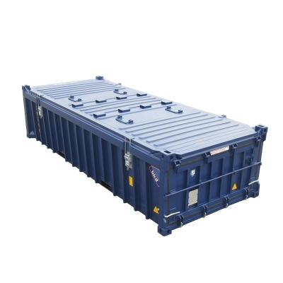 Cina Container per il trasporto marittimo di alta capacità di 20 piedi con apertura dura e pavimenti in legno o acciaio con capacità di 14,5 CBM in vendita