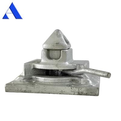 China Surface Hot Dip Galvanized Twistlock System for Marine Hardware Fittings Shipping Containers Trailer Parts Accessories for sale