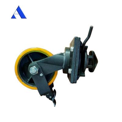 China 3 Ton Heavy Duty Caster ISO Sea Shipping Container Caste Wheels Swivel within Building Material Shops and Plate Casters for sale