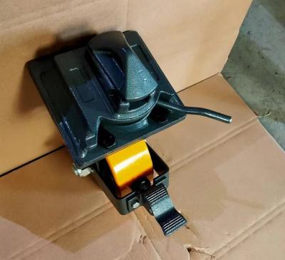China 3 Ton Heavy Duty Caster ISO Sea Shipping Container Caste Wheels Swivel within Building Material Shops and Plate Casters for sale