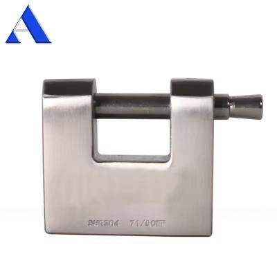 Cina 0.5kg SUS 304 Stainless Steel Padlock per porta di porta di container di trasporto forte e sicuro in vendita
