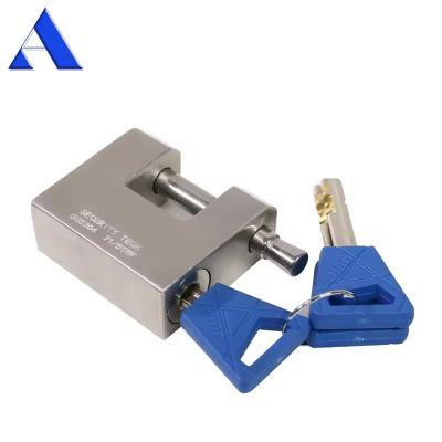 Cina 0.5kg SUS 304 Stainless Steel Padlock per porta di porta di container di trasporto forte e sicuro in vendita