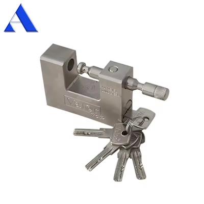 Cina 0.5kg SUS 304 Stainless Steel Padlock per porta di porta di container di trasporto forte e sicuro in vendita