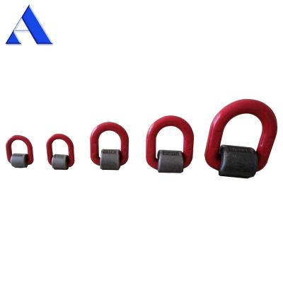 Cina Serrature del rimorchio Contenitore Materiali di legatura 1.2T 2T 5.3T 8T 15T Anello D metallico con pinza saldata in vendita