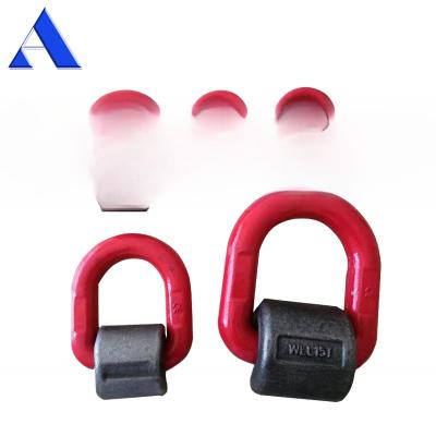 Cina Serrature del rimorchio Contenitore Materiali di legatura 1.2T 2T 5.3T 8T 15T Anello D metallico con pinza saldata in vendita