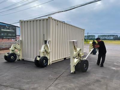Cina 15 tonnellate di ruote in PU grigio per contenitori di trasporto in vendita