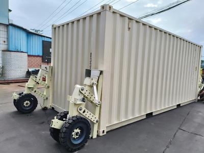 Cina 15 tonnellate di ruote in PU grigio per contenitori di trasporto in vendita
