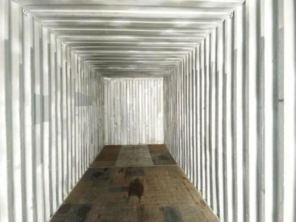 Cargo de stock chinois de 20 pieds d'épaisseur Containers d'expédition d'occasion Dimensions internes 5.899 x 2.352 x 2.393M 10 ans