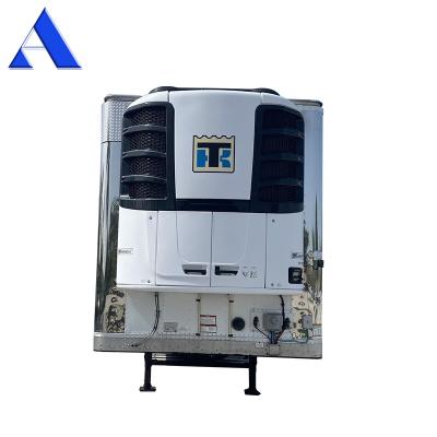 China 13 ton Axle Alex Thermo King Koelkast 53ft Geïsoleerde busbus Semi-trailer Truck Trailers voor transportbehoeften Te koop