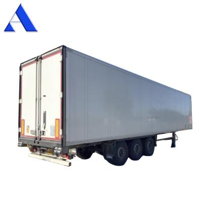 China 13 ton Axle Alex Thermo King Koelkast 53ft Geïsoleerde busbus Semi-trailer Truck Trailers voor transportbehoeften Te koop