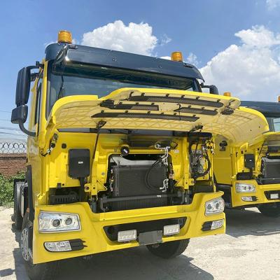 China 450 pk 600 L brandstoftank Links Euro 2 Semi-trailer 6X4 Zware vrachtwagen Traktorkop Dieselbrandstof Automatische handgeschakelde transmissie Te koop