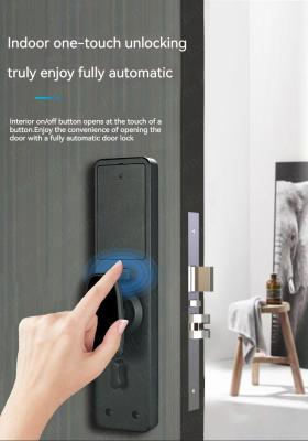 Cina TT Lock Access Intelligent Smart Door Lock RFID Card NFC Mechanical Unlock in vendita