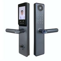 China Digital Smart Front Door Locks High Security Tuya Keyless Remote Control With Handle for sale