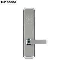 China Smart Biometric Fingerprint Front Door Lock Digital Code Smartphone TTLock Access for sale