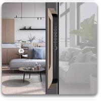 China Automatic Smart Sliding Door Lock Digital Fingerprint Password IC Card Access for sale