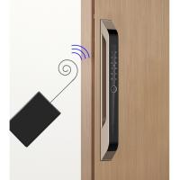 China Automatic Smart Sliding Door Lock Digital Fingerprint Password IC Card Access for sale