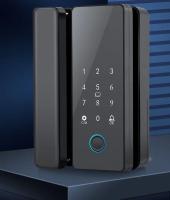 China Office Keyless Smart Door Lock Tuya Digital Fingerprint Electronic Code IC Card for sale