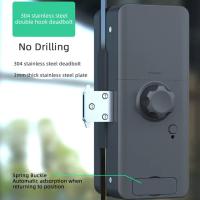 China 3D Face Tuya Glass Door Smart Lock Full Automatic Fingerprint Passcode IC Card for sale