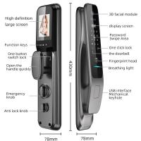 China TH-X5 3D Face Recognition Smart Lock for sale