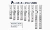 China 3D Face Recognition Smart Door Lock Tuya WiFi Fingerprint Passcode IC Card Access for sale