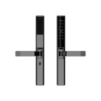 China Semi Automatic Sliding Door Lock Smart TTLock Fingerprint Code Card Access for sale