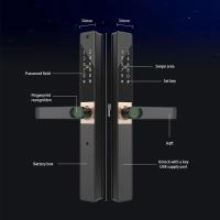 China Bridge Cutoff Smart Sliding Door Lock Waterproof Tuya Smartphone EKey Remote Control for sale