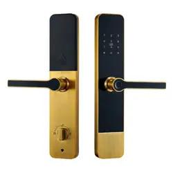 Cina TTLock Fingerprint Apartment Smart Door Lock Smartphone Wireless Remote Control in vendita