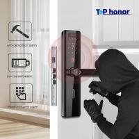 China Home Smart Fingerprint Door Lock 3D Face Recognition Code Card NFC Key Unlock for sale