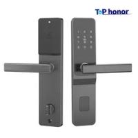 China Hotel Smart TTLock Digital Door Lock Smartphone Remote Access Code Card Key Unlock for sale